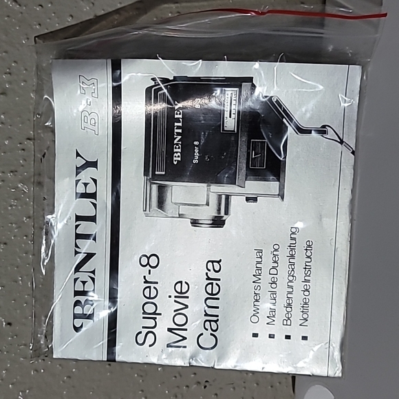 Bentley | Cameras, Photo & Video | Vintage Bentley Super 8 B3 Super 8 ...